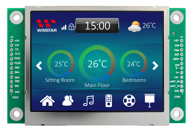 Now suppyling LCD Displays from Winstar